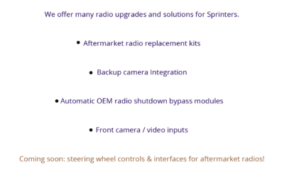 Sprinter RV Integration from Mid City Engineering | Mid City ...